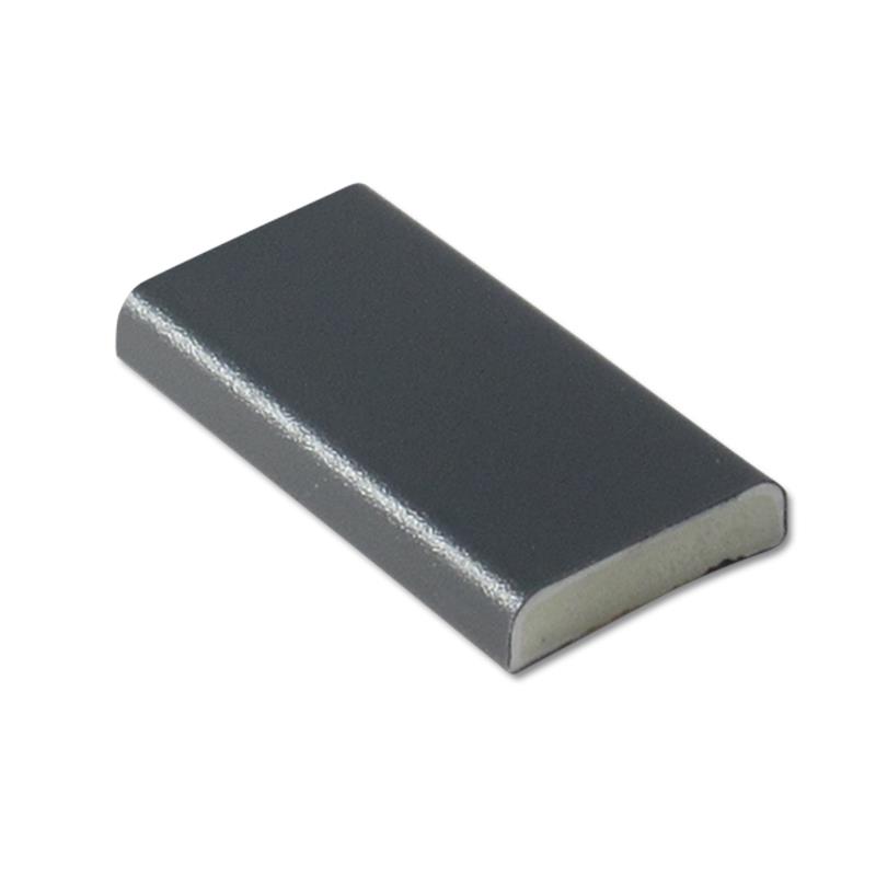 25mm D-Section Dark Grey Smooth | Gap.uk.com