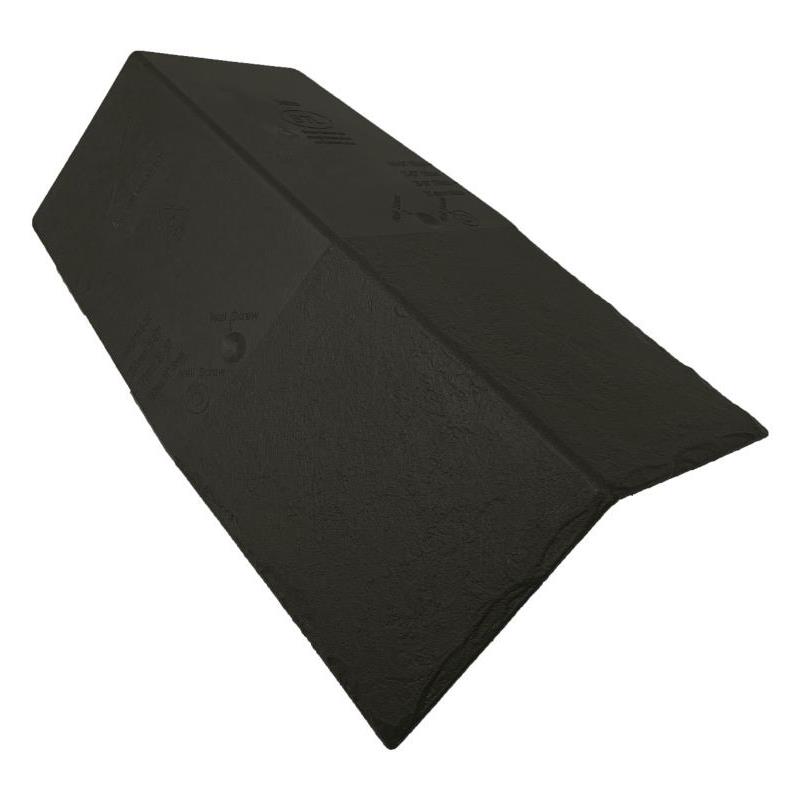 Charcoal Britmet Ridge Tile | GAP Ltd