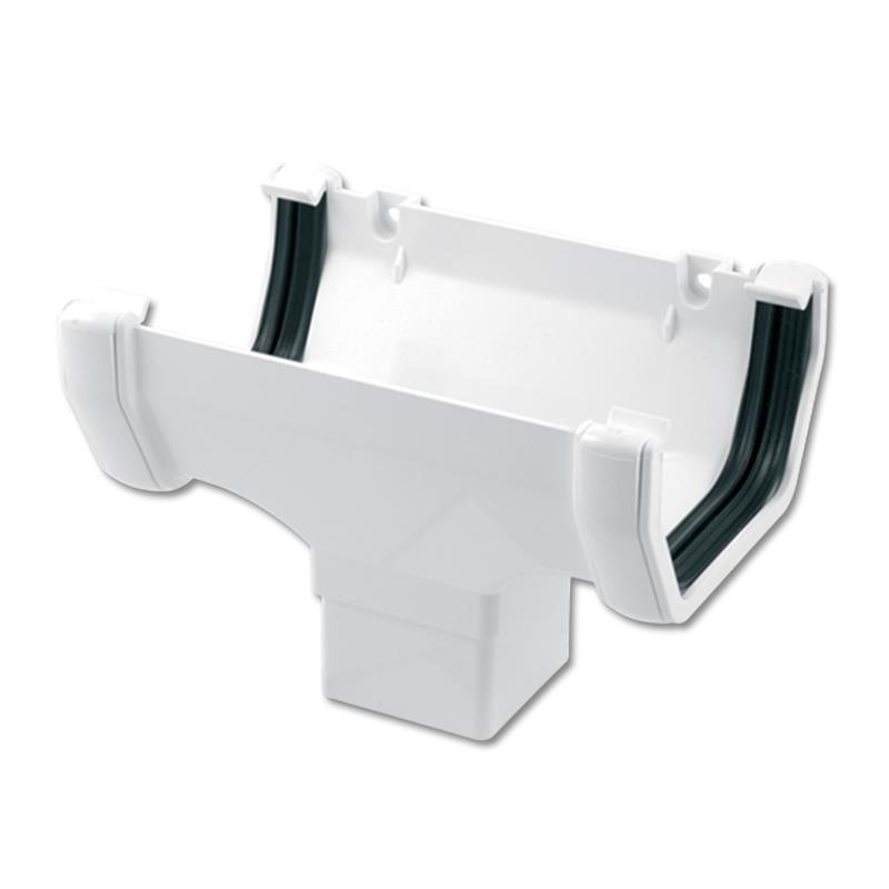 White Square Gutter Run Outlet | Suppliers of uPVC Fascias & Soffits ...