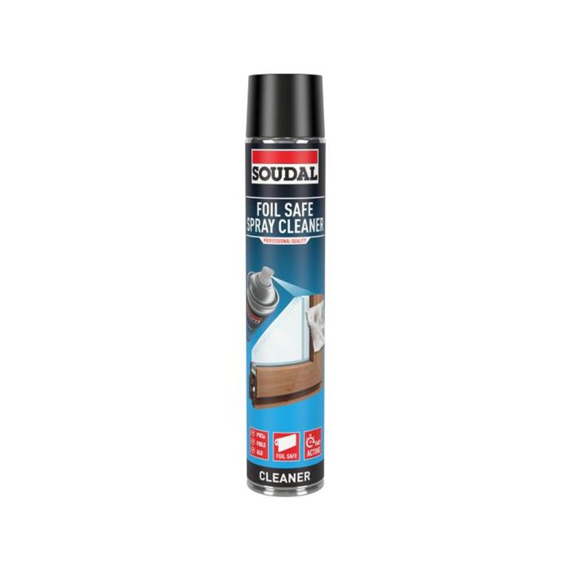 Soudal Foil Safe PVCu Aerosol Spray Cleaner (750ml)