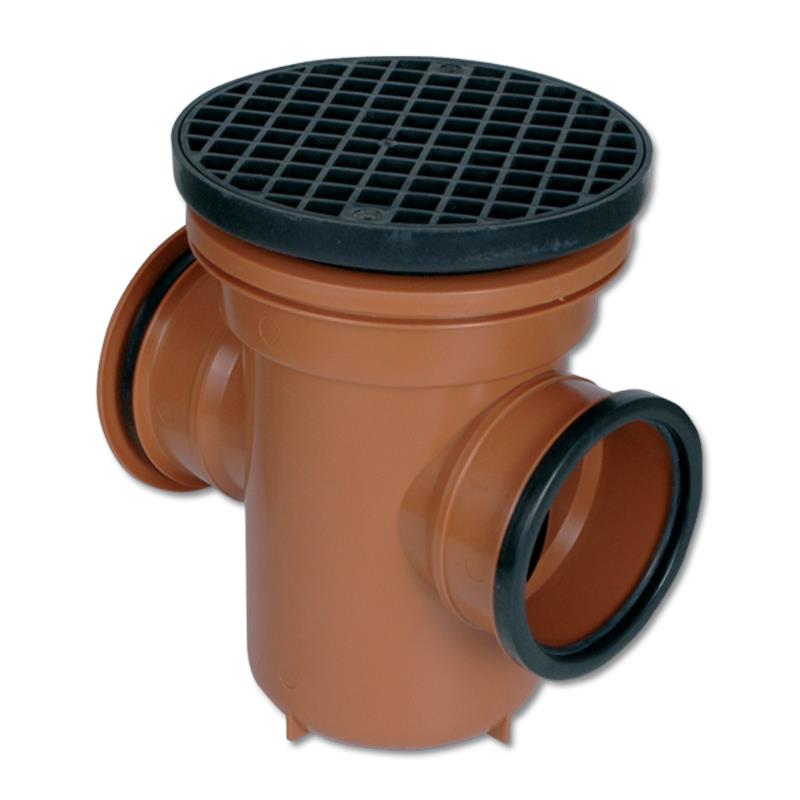 Back Inlet Bottle Gully Circular Grid | Underground Drainage & Pipes ...