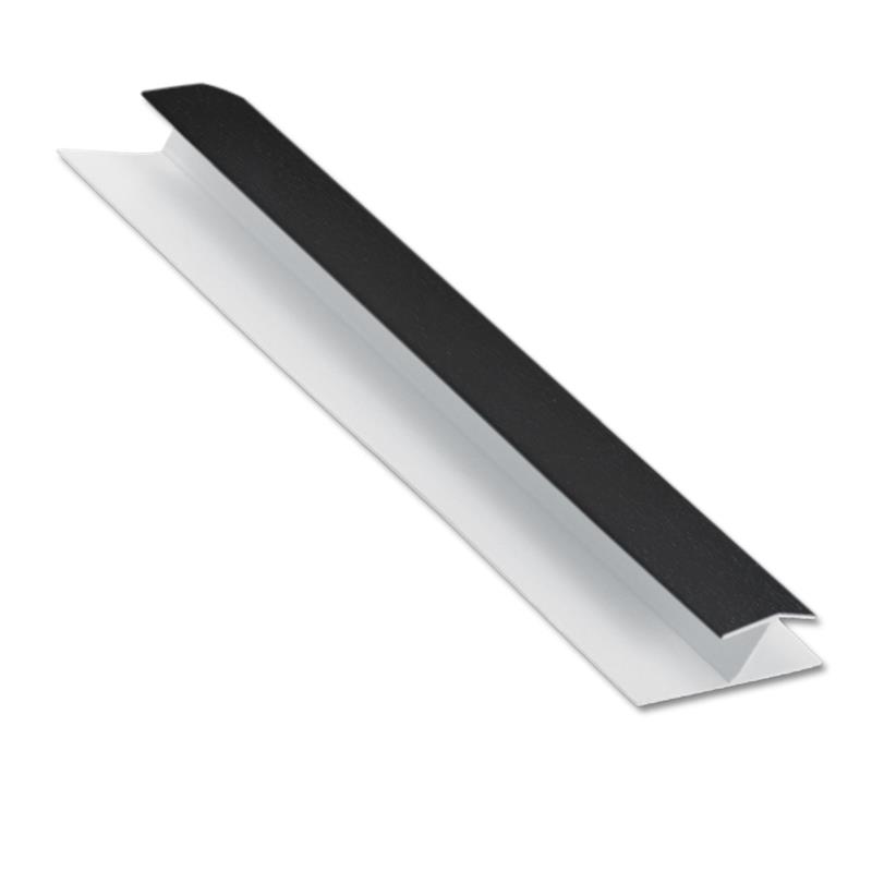 Black Centre Joint Trim | stockists of uPVC Cladding | GAP Ltd